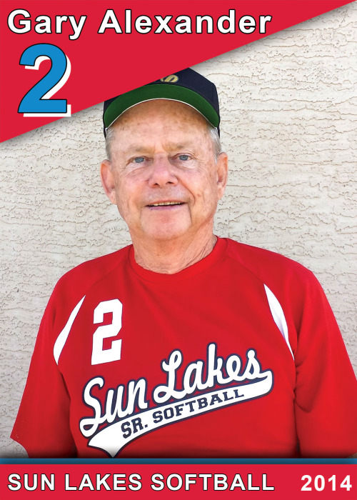 Softball Player Profile: Gary Alexander – Sun Lakes Splash