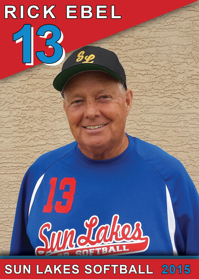 Softball player Profile: Rick Ebel – Sun Lakes Splash