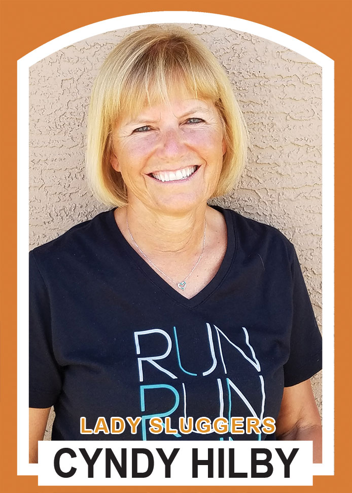 Softball Player Profile: Cyndy Hilby – Sun Lakes Splash