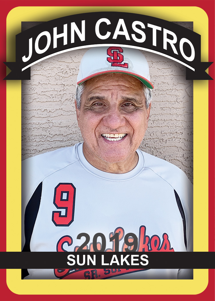 Softball Player Profile: John Castro – Sun Lakes Splash