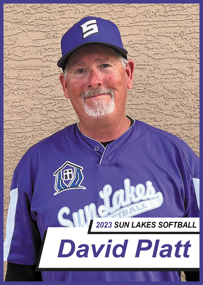 Softball Player Profile: David Platt – Sun Lakes Splash