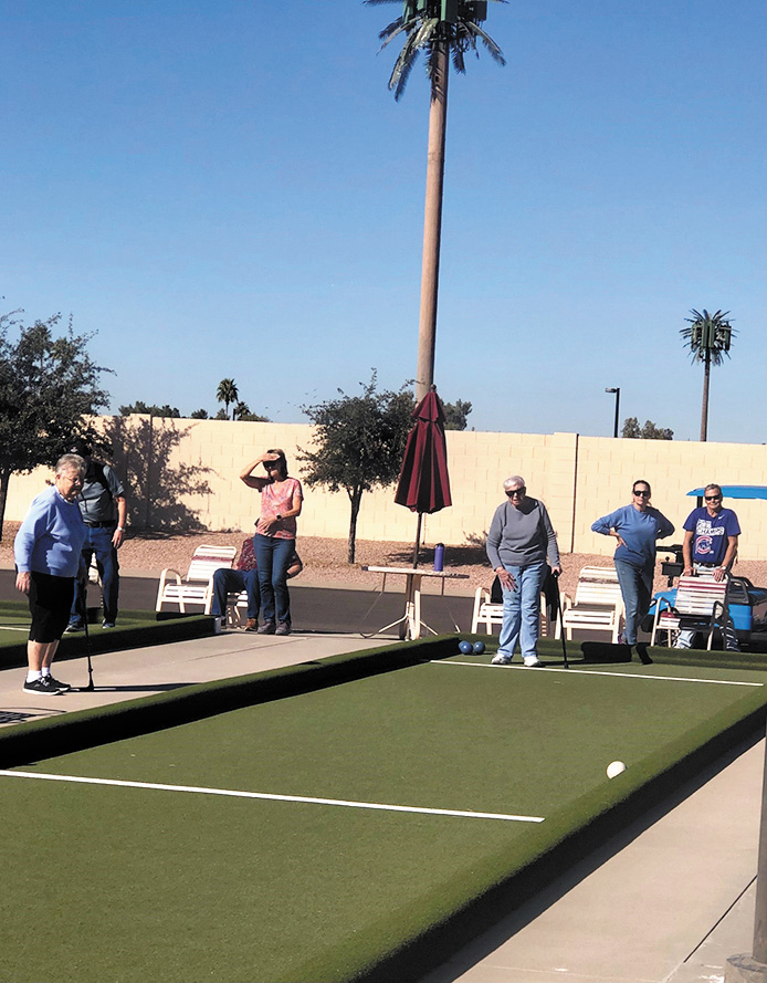 Bocce Ball—Final Month of League Play – Sun Lakes Splash